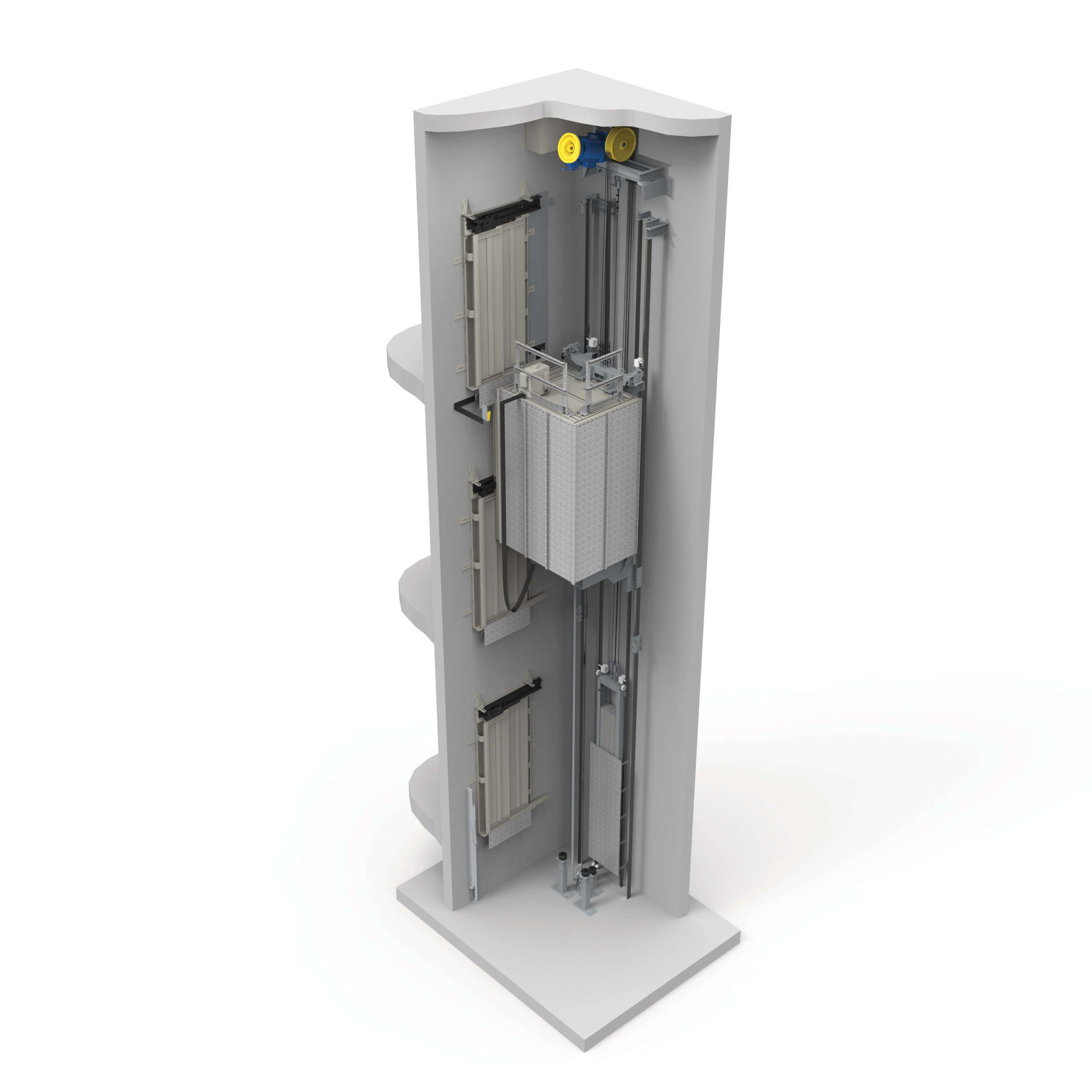 How To Choose Between Machine Roomless Elevators And Small Machine Room ...